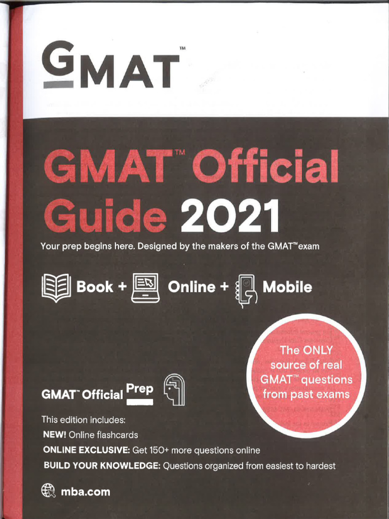GMAT Official Guide | PDF