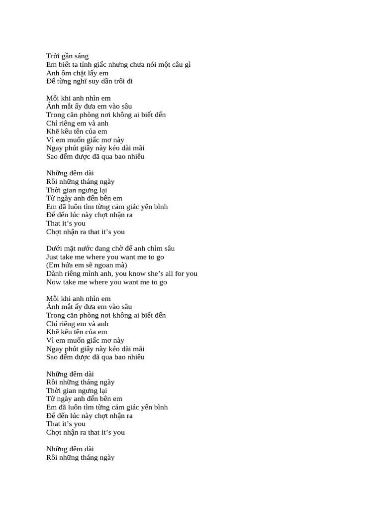 Mkane - Lyrics | PDF