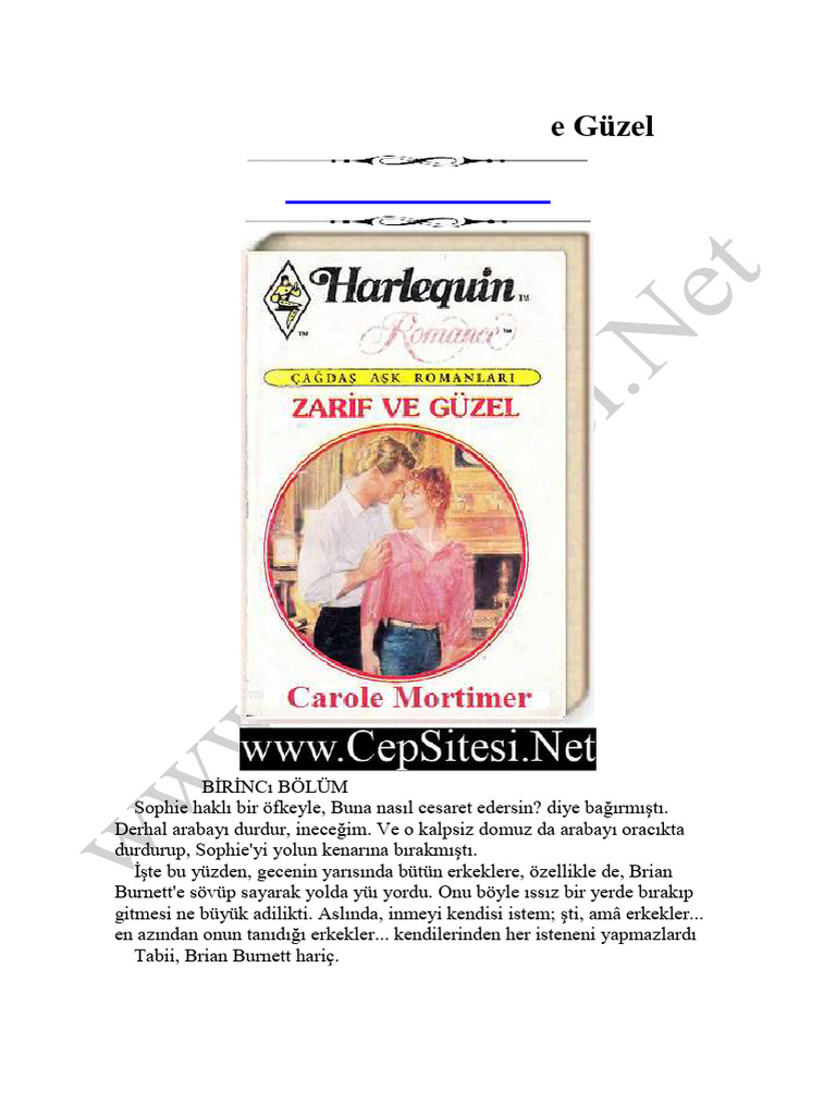 Carole Mortimer - Zarif Ve Güzel | PDF