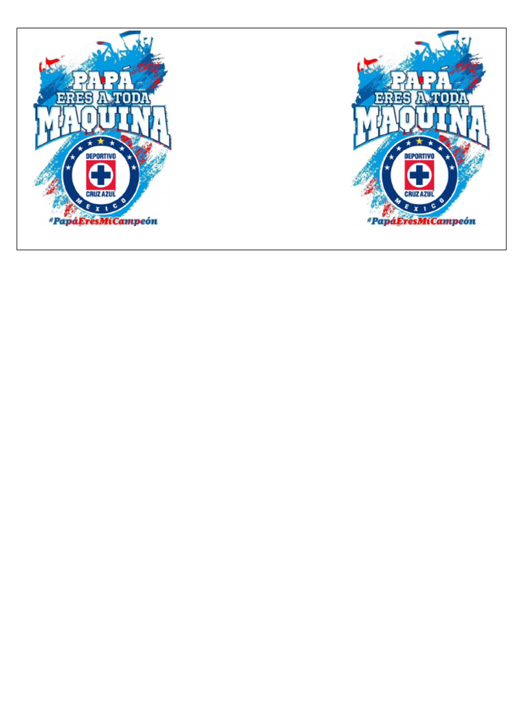Plantilla Taza Del Cruz Azul | PDF