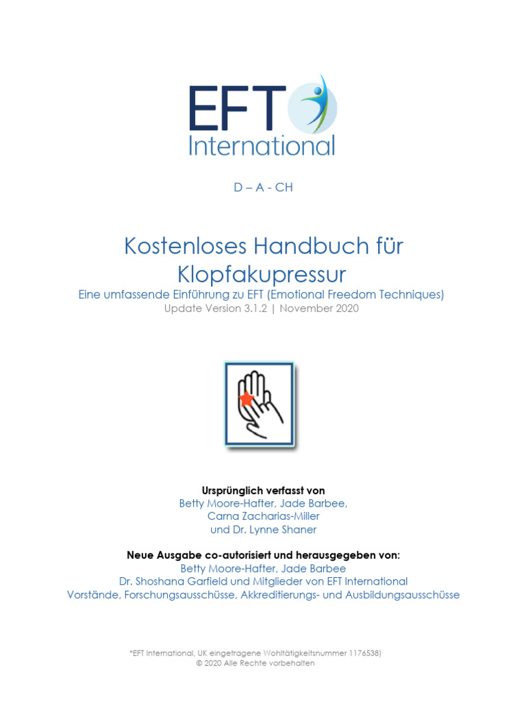 GER EFT International Free Tapping Manual | PDF