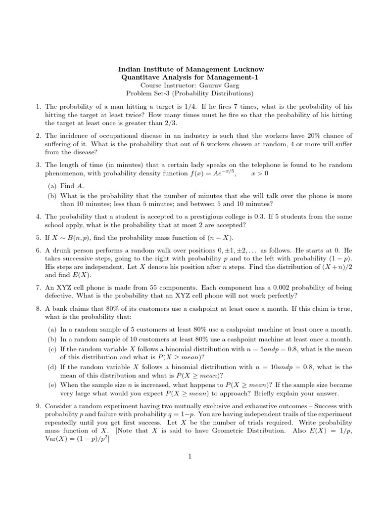 PS Distributions | PDF