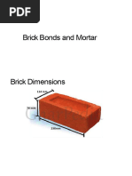 Stretcher Bond in Block Masonry | PDF | Masonry | Brick