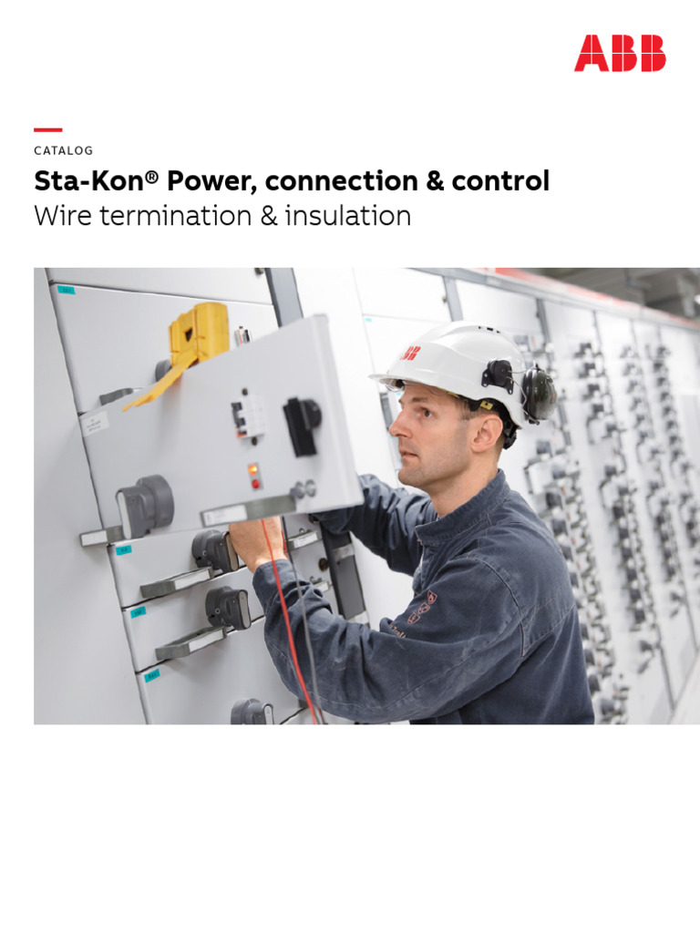 ABB Sta-Kon - Catalog 2021 - Terminals - Connectors - Splices | PDF