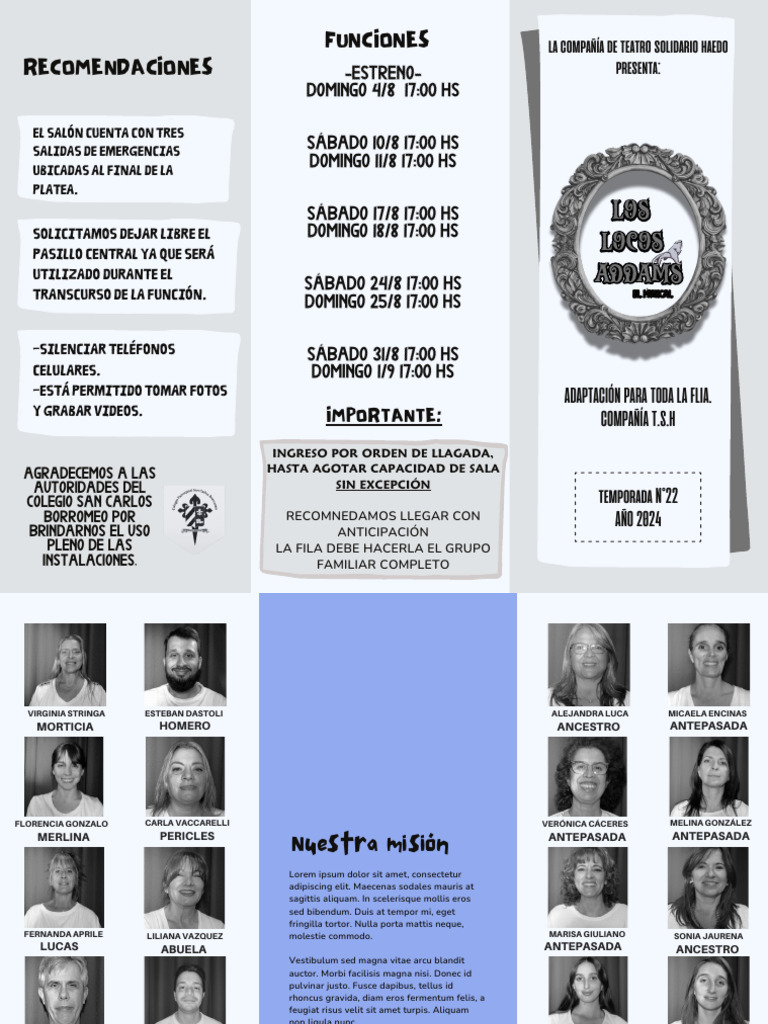 Programa de Mano | PDF