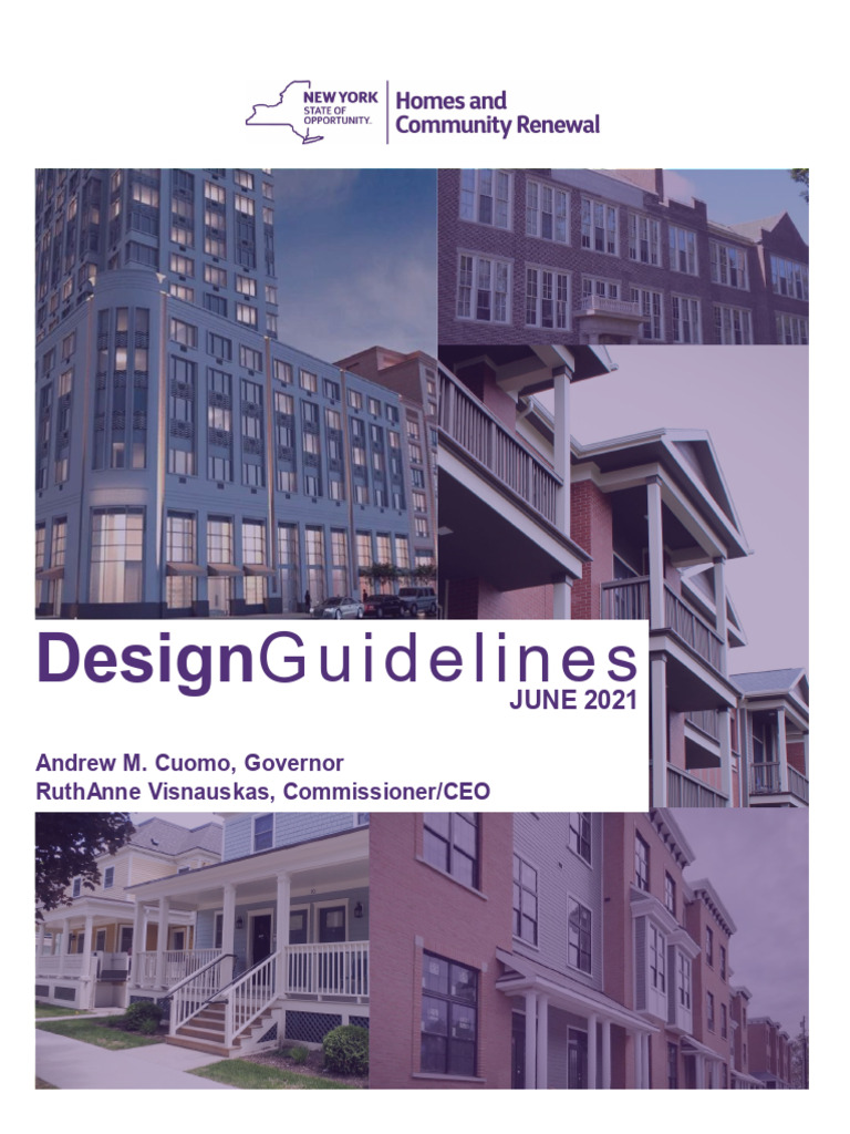 NYS Homes and Community Renewal Design Guidelines June 2021 | PDF ...