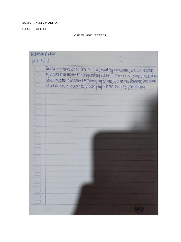 Cause and Effect | PDF