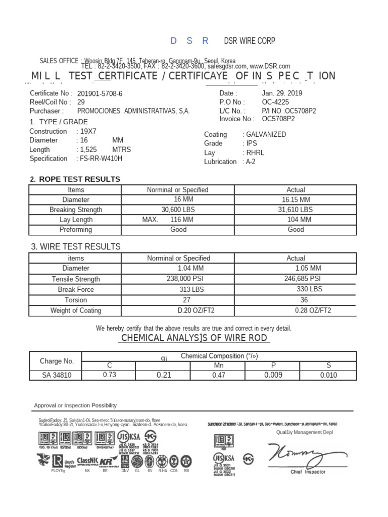 DSR Word Certificate | PDF