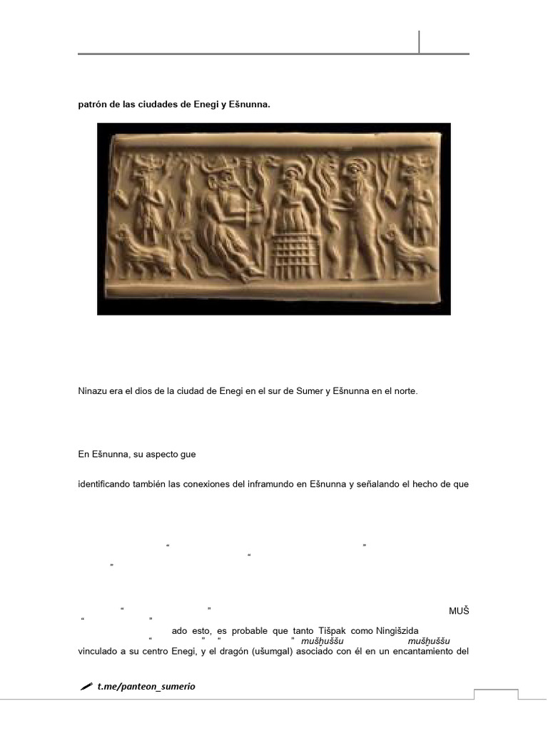 N° 30. - Ninazu - Dios | PDF