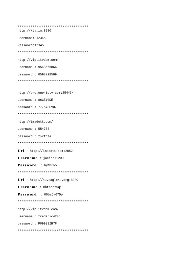 Xtream Code 02-08-2024 | PDF