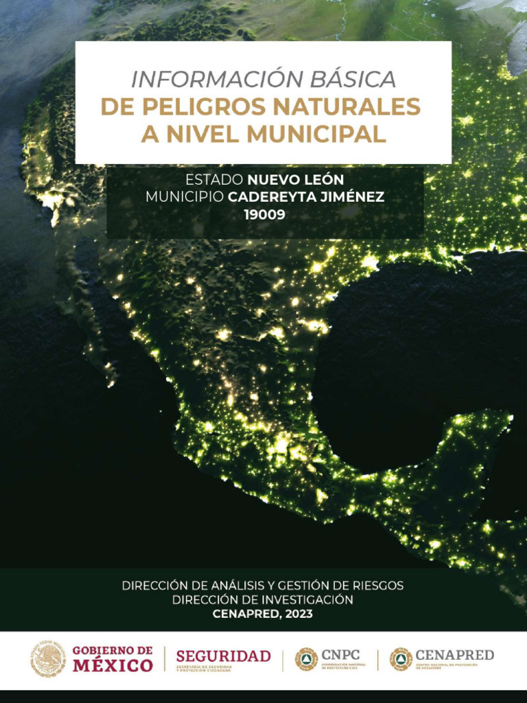 Informacion Basica de Peligros Naturales | PDF