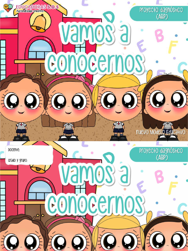 Proyecto "Vamos a Conocernos" | PDF | Educación de la primera infancia ...