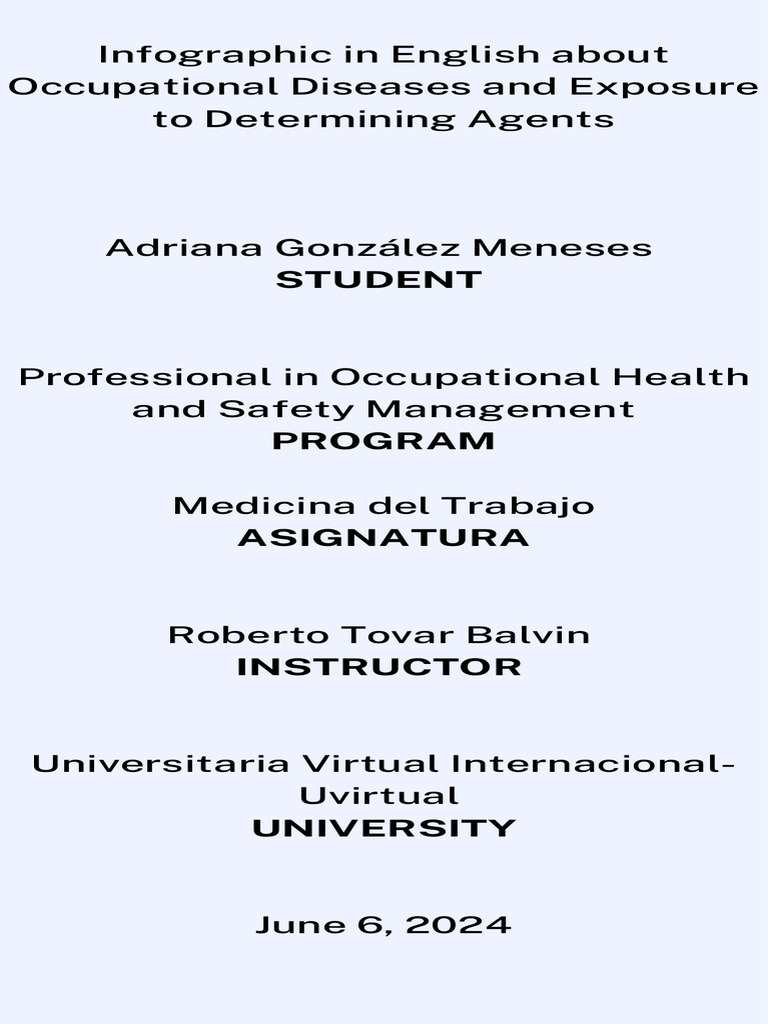 Infographic in English | PDF