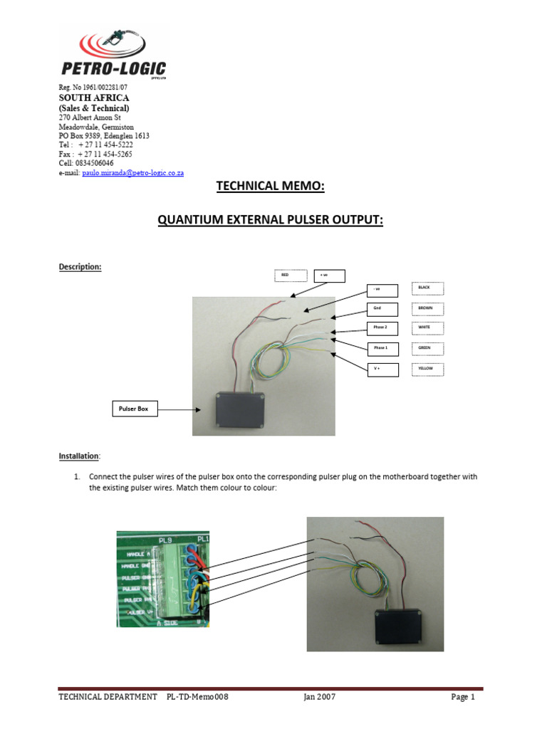 External Pulser | PDF