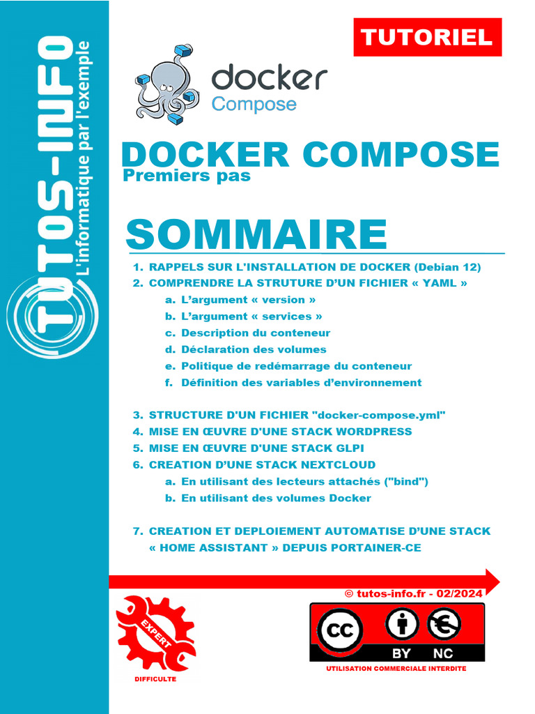 Tutoriel Docker Compose Premiers Pas | PDF