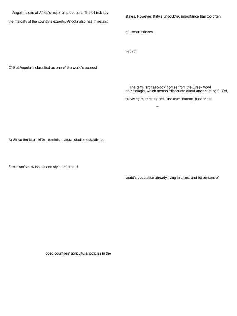 Paragraph Completion-2 | PDF