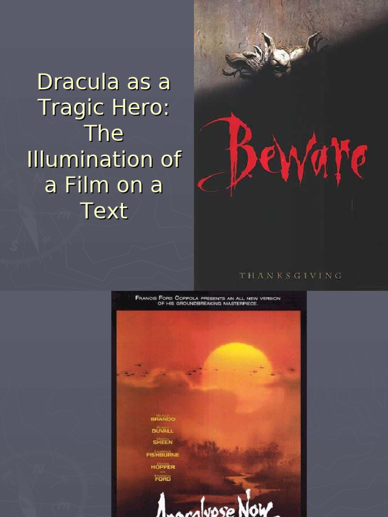 Dracula As A Tragic Hero Presentation | PDF