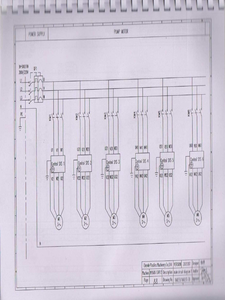 วงจรไฟฟ้า Chen Shong 2600T. | PDF