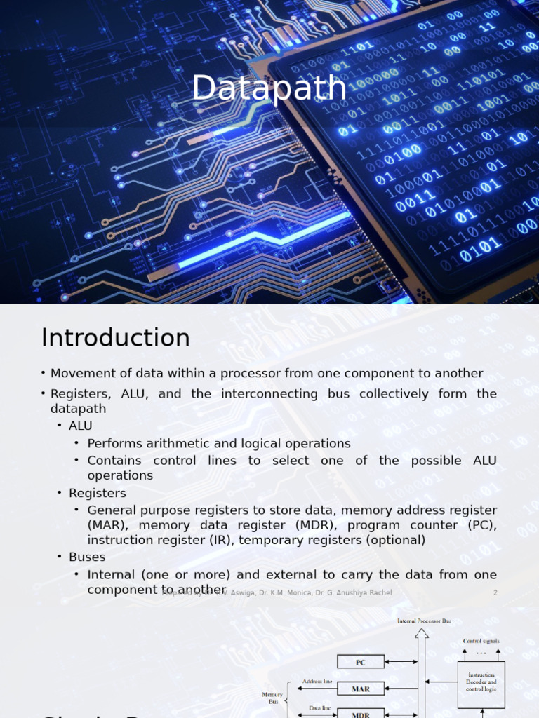 Datapath Microroutine | PDF