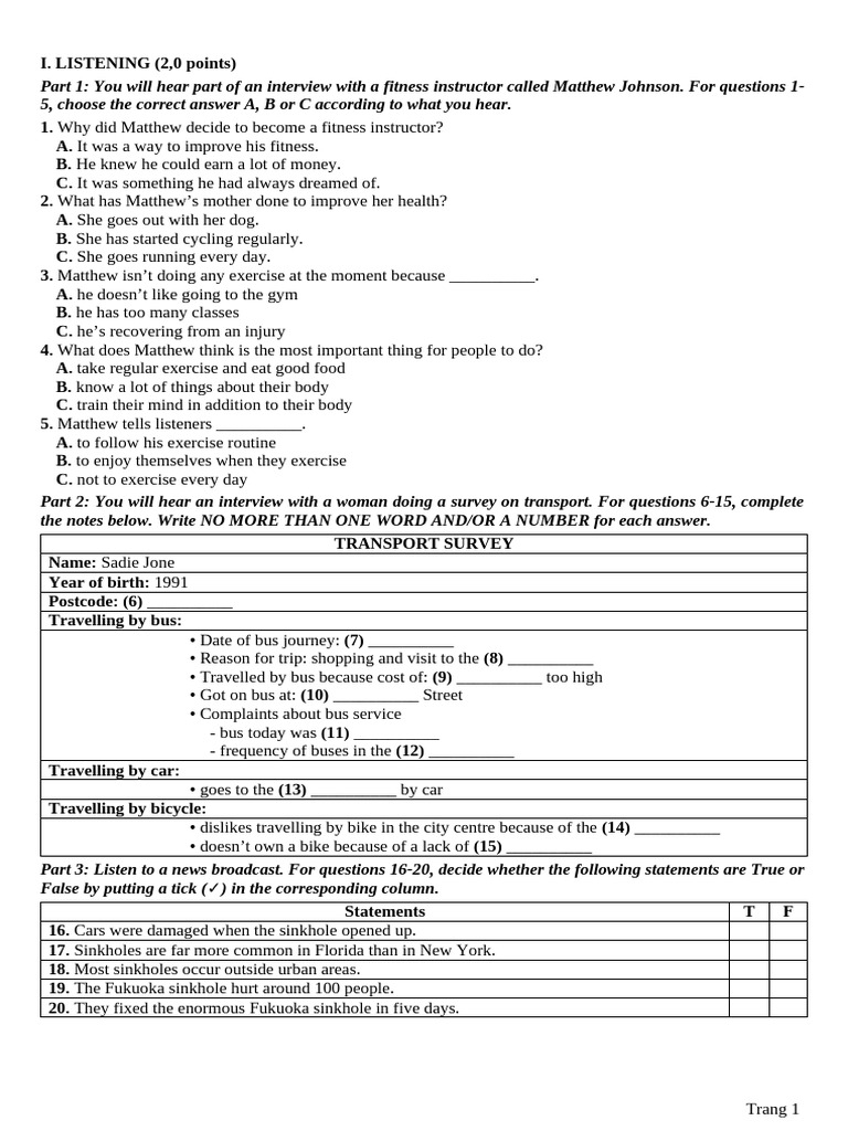 Practice Test 16.08.2024 | PDF