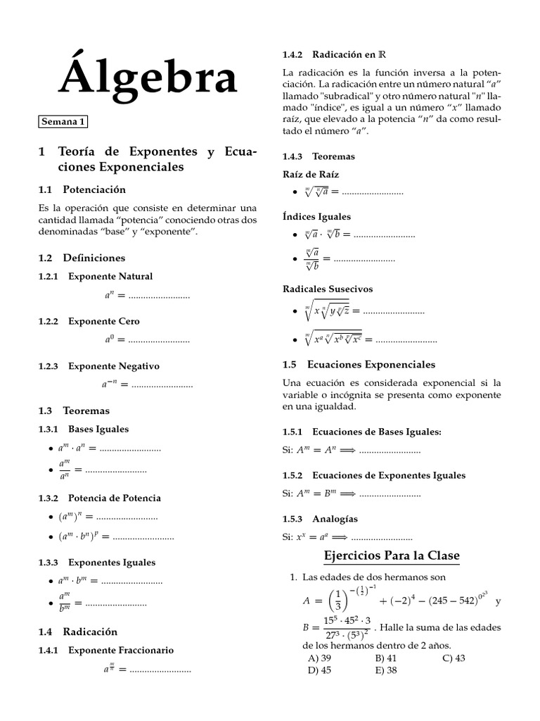 Alg 1 (Apaico) | PDF
