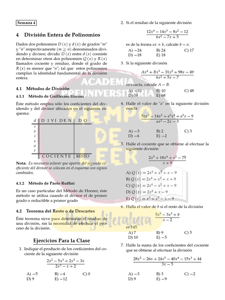 Alg 4 (Apaico) | PDF