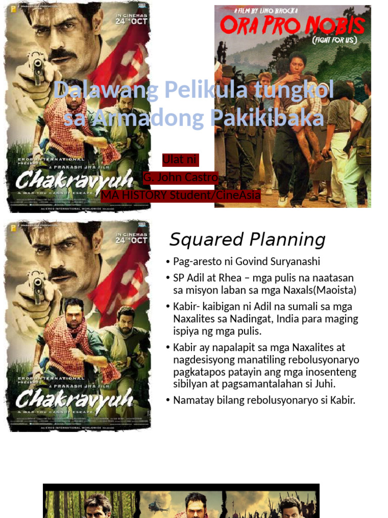 Dalawang Pelikula tungkol sa Armadong Pakikibaka | PDF