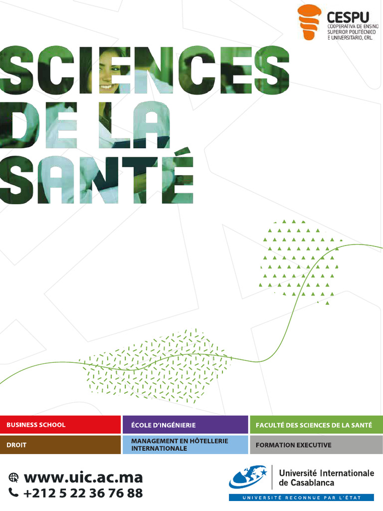 Licence en Biotechnologies et Santé | PDF | Science & Mathematics