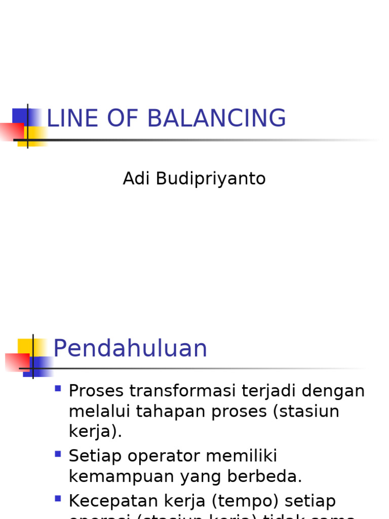 9-Line of Balancing | PDF
