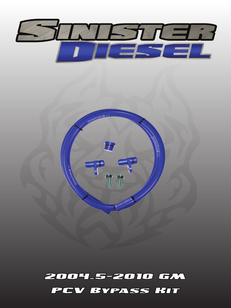 SD-PCVR (Duramax PCV Reroute) | PDF