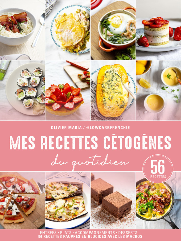 Low Carb Frenchie Mes Recettes Cetogenes Du Quotidien Ebook | PDF