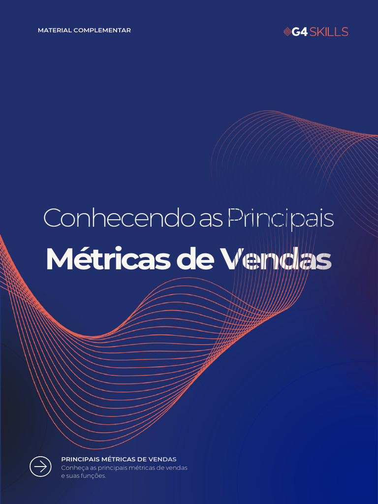 Material Complementar - Principais Métricas de Vendas | PDF