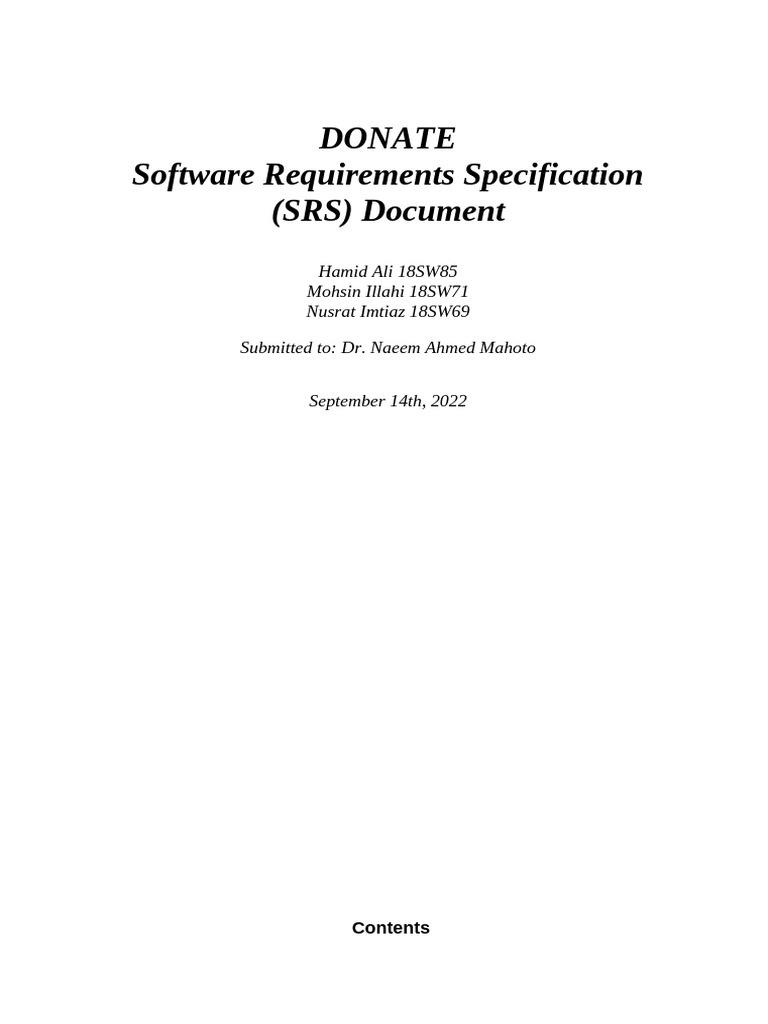 SQE Assignment | PDF