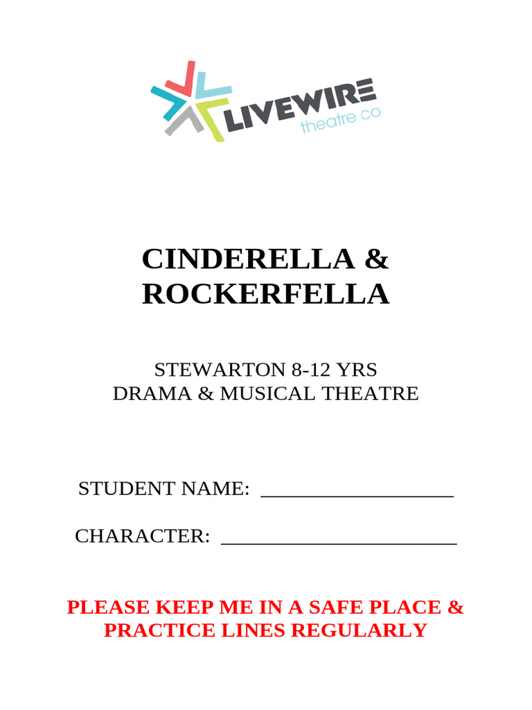 01 Script Cinderella Rockerfella 1 1 | PDF
