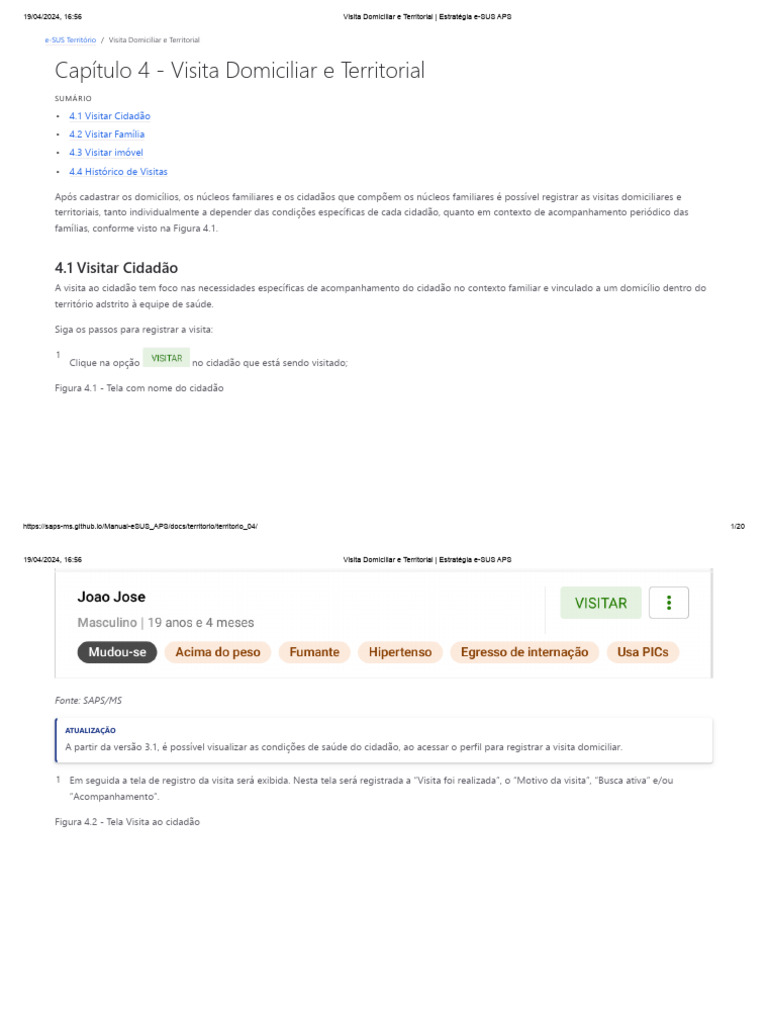 esusTerritorio-manual-cap4-visita | PDF