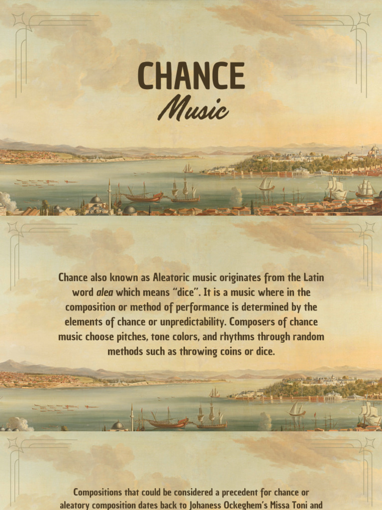 Chance Music | PDF