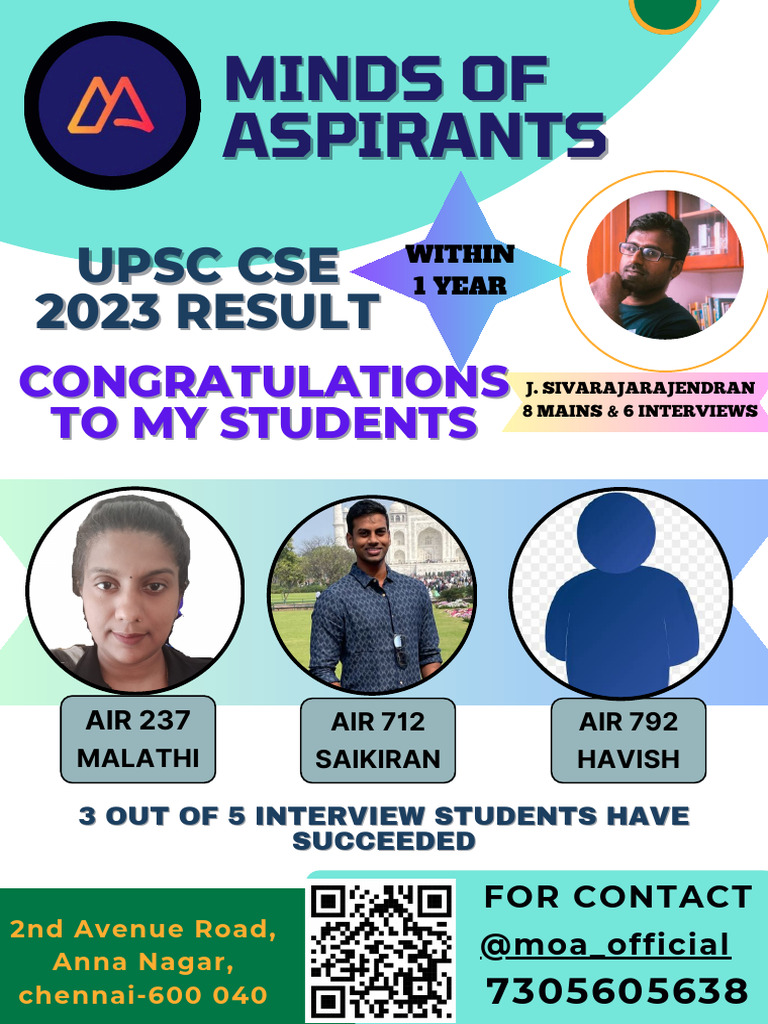 Blue And Yellow Minimalist Webinar Poster Potrait | PDF