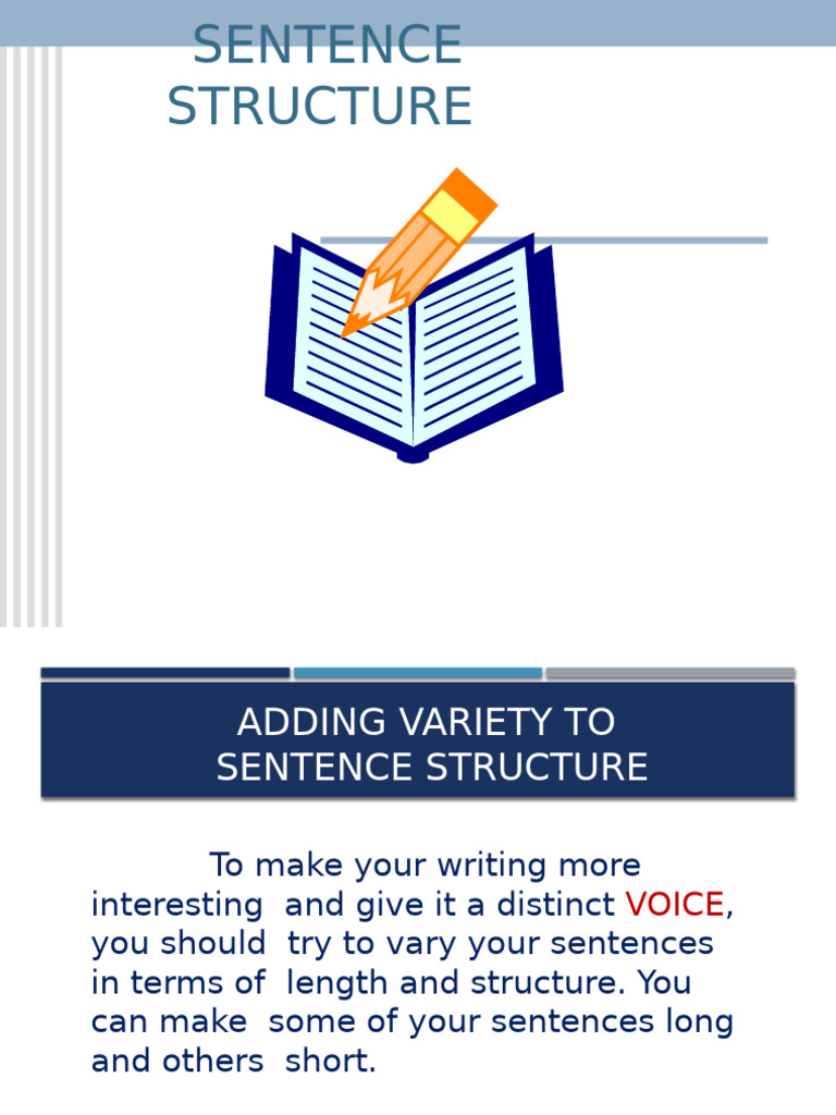 Lesson2 Sentence Structure | PDF