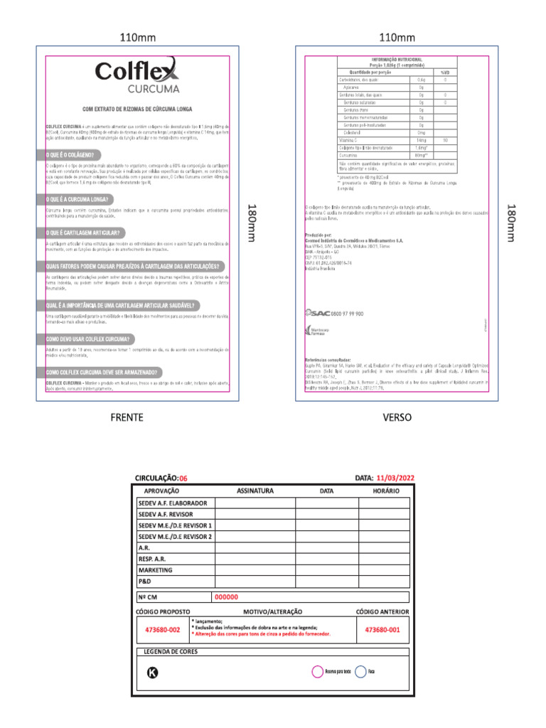 Bula Colflex Curcuma | PDF