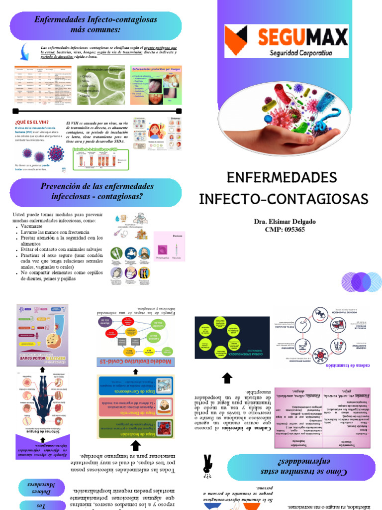 Diptico de enfermedades infectocontagiosas. | PDF