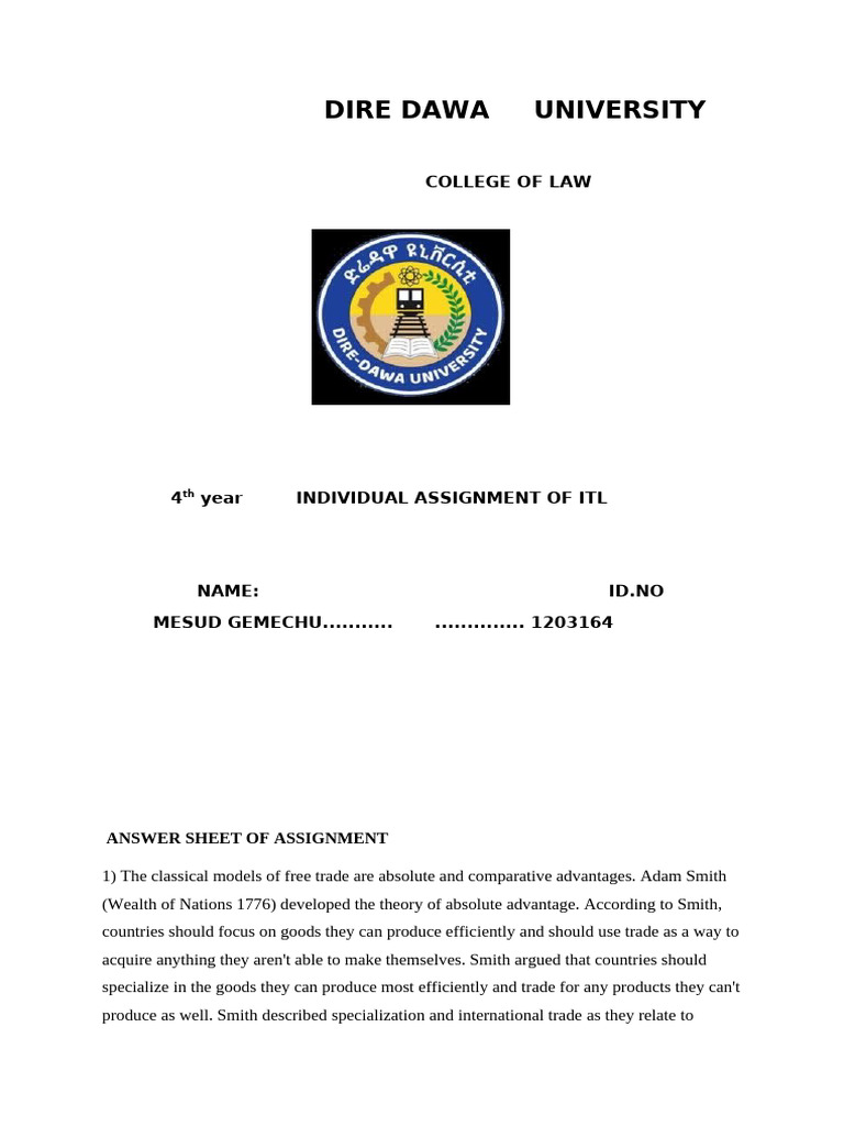 ITL ASSIGNMENT | PDF