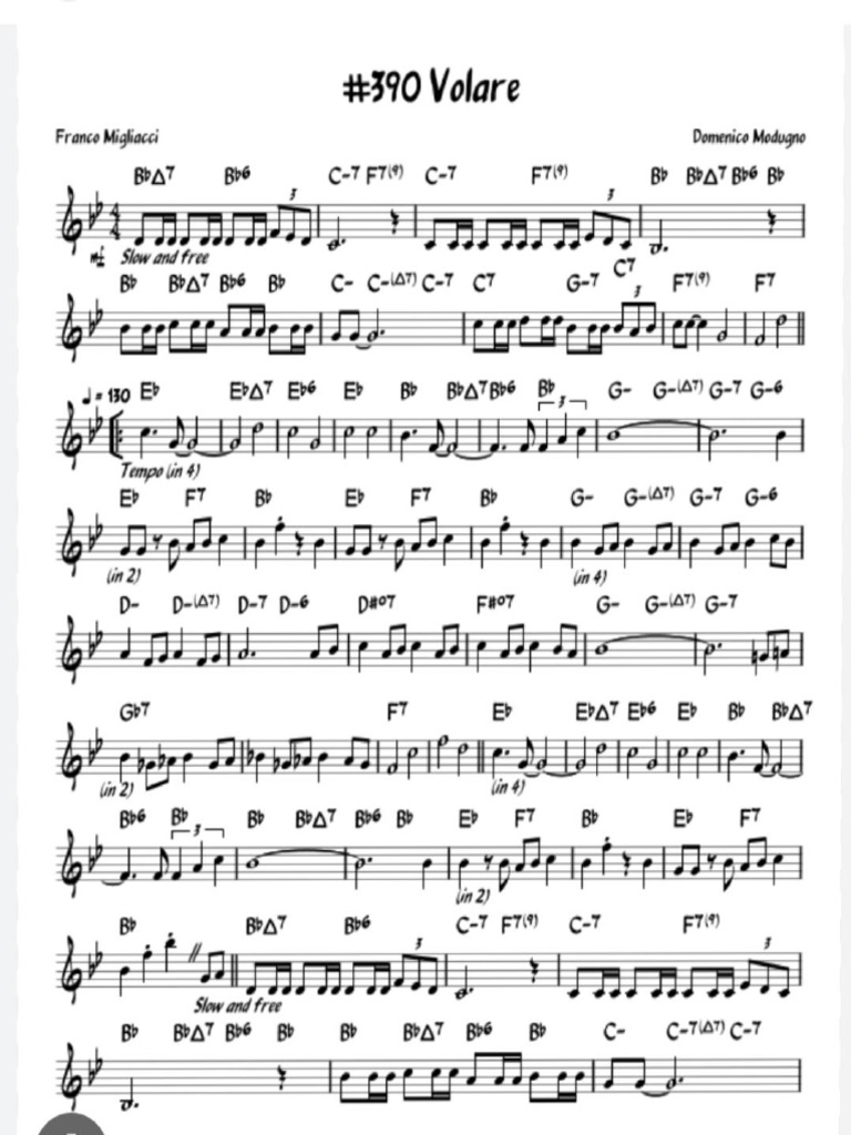 Volare | PDF