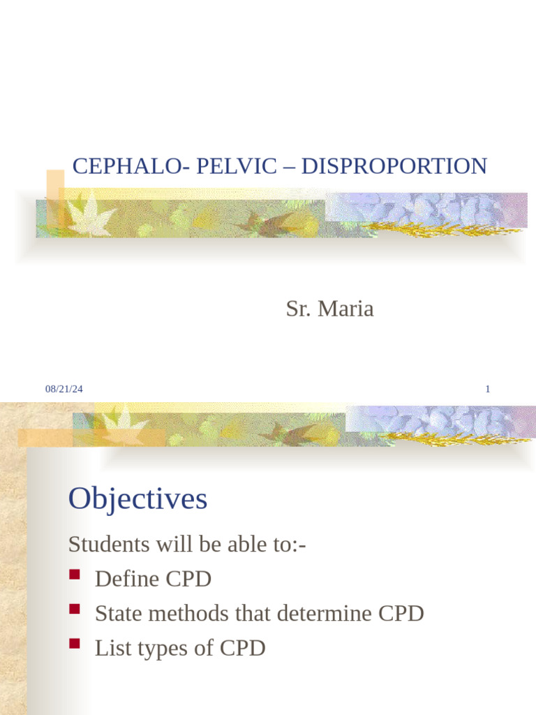 Cephalo - Pelvic - Disproportion 2 | PDF