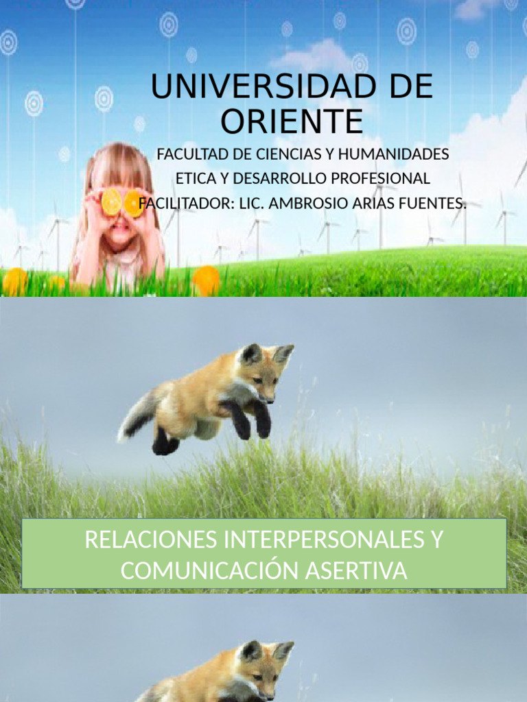 Contenido 1.9 Relaciones Interpersonales y Comunicación Asertiva. | PDF