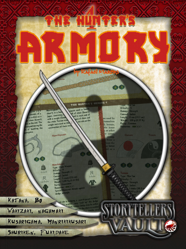 World of Darkness - STV - The Hunter's Armory 4 | PDF