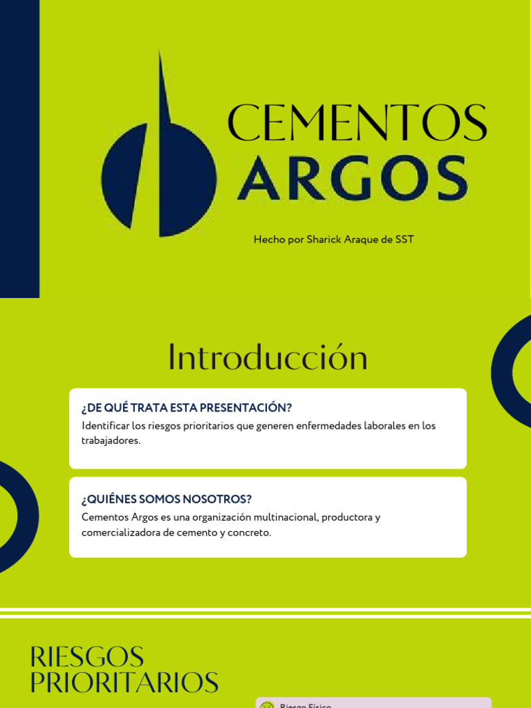 Cementos Argos - Sa | PDF