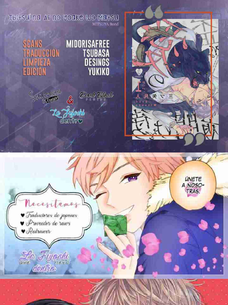 (COMPLETO) Ibitsu Na Ai No Yoake Wo Matsu | PDF