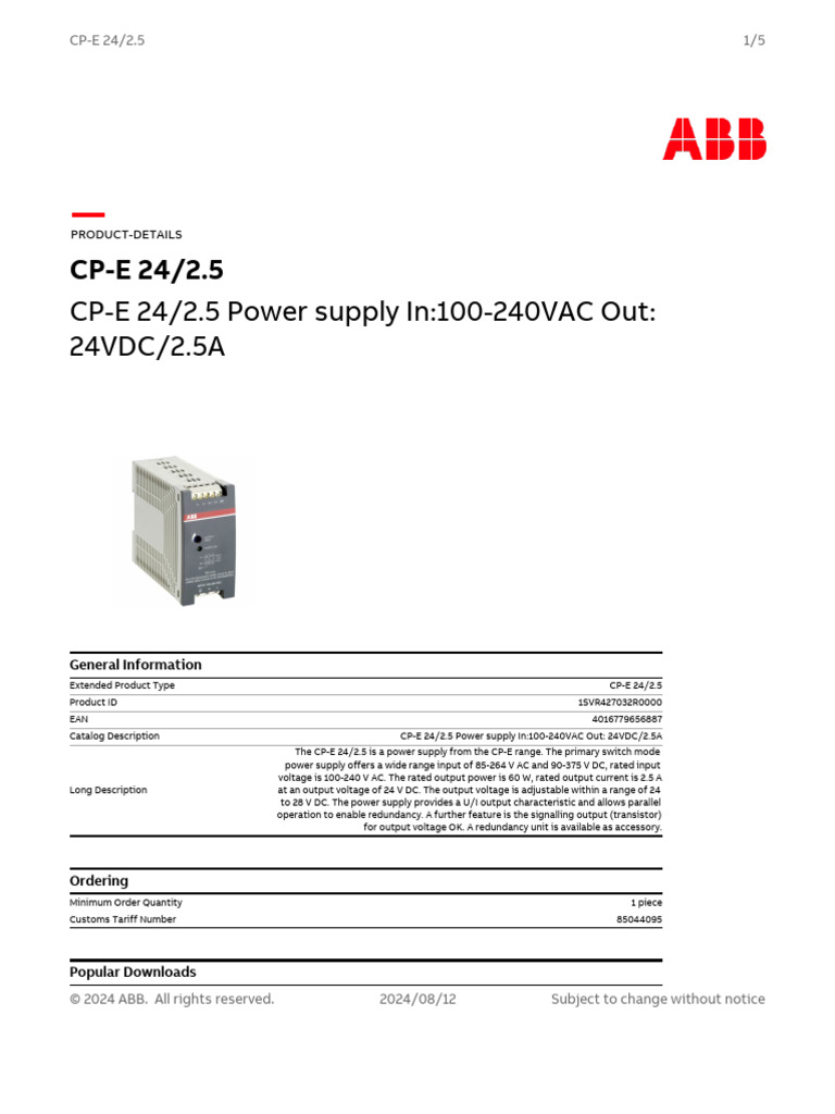 1SVR427032R0000 | PDF