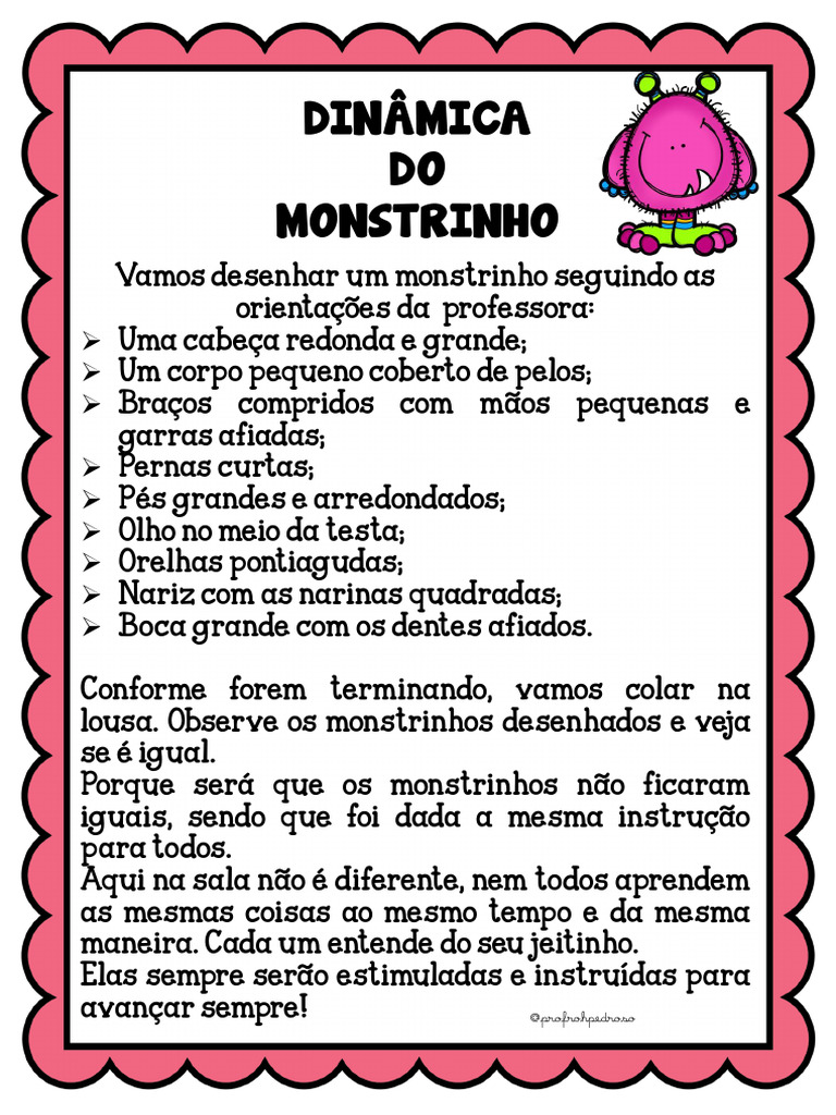 Dinamica Do Monstrinho | PDF