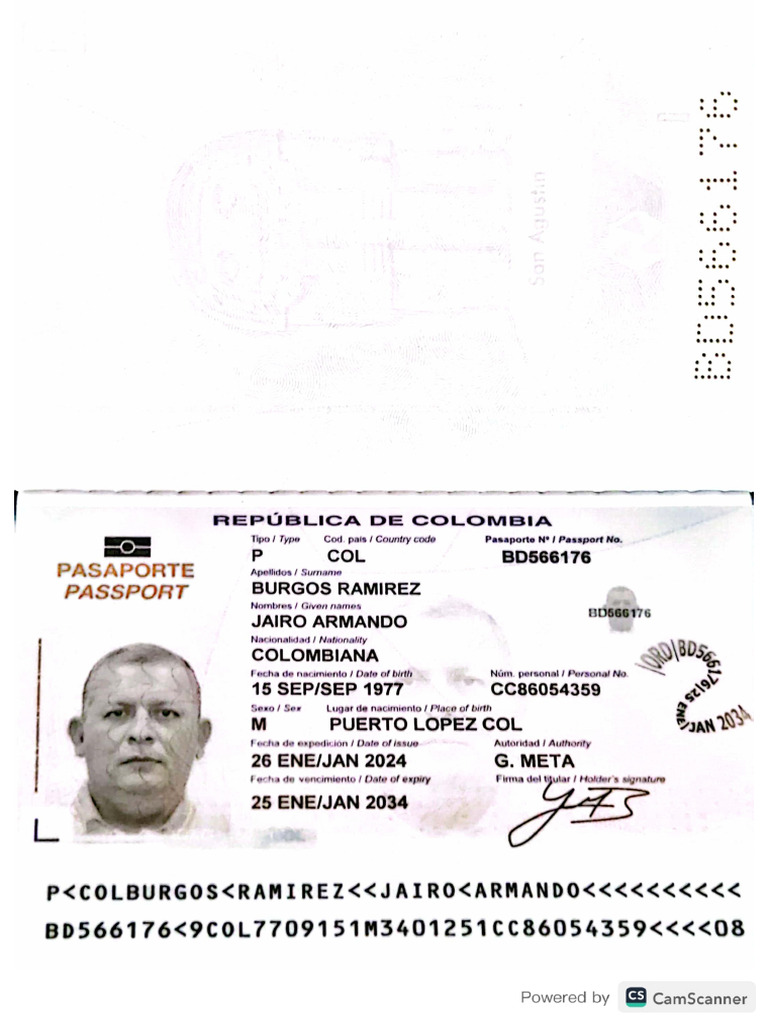 Pasaporte Burgos | PDF